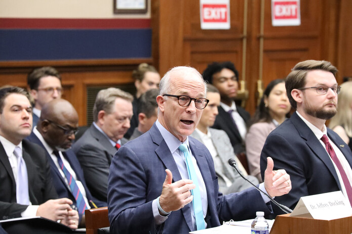 Adrian College President Docking testifies before U.S. House Committee ...
